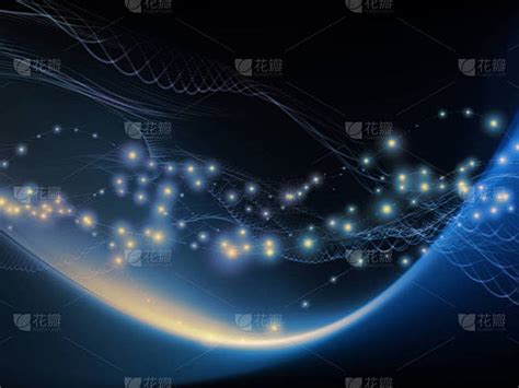 数码梦系列具有虚拟可视化组件的科学教育计算机和现代技术科目的技术背景图形组合