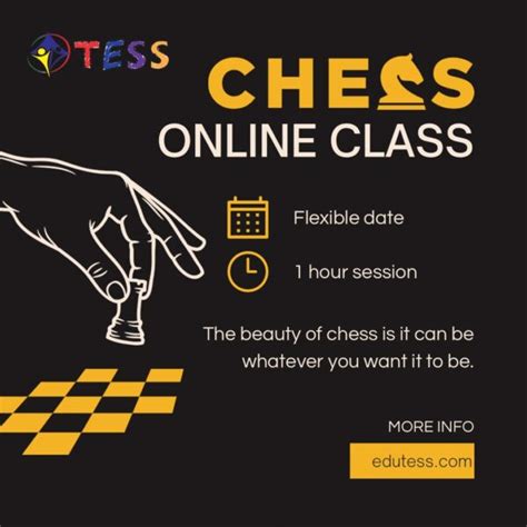Online Chess Class Tess Educational Toys Homeschooling Online