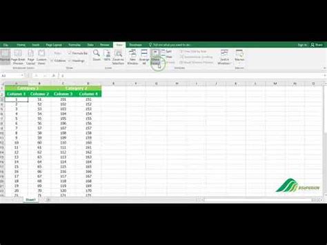 How To Freeze More Than One Row In Excel YouTube