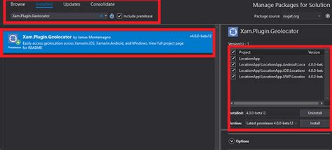 Xamarinforms Geolocation App