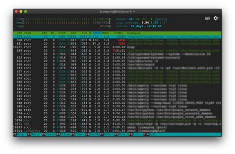 linux 中查看进程及资源使用情况 bloger11 博客园