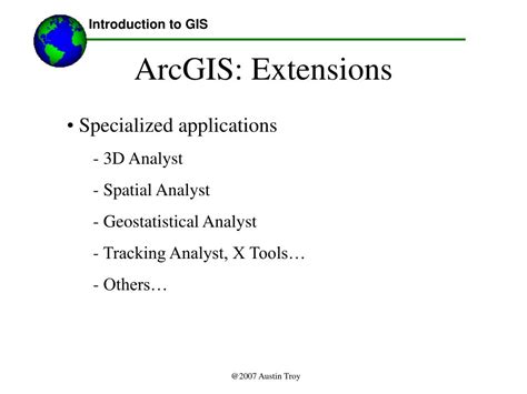PPT Lecture Introduction To The Architecture Of ArcGIS PowerPoint Presentation ID