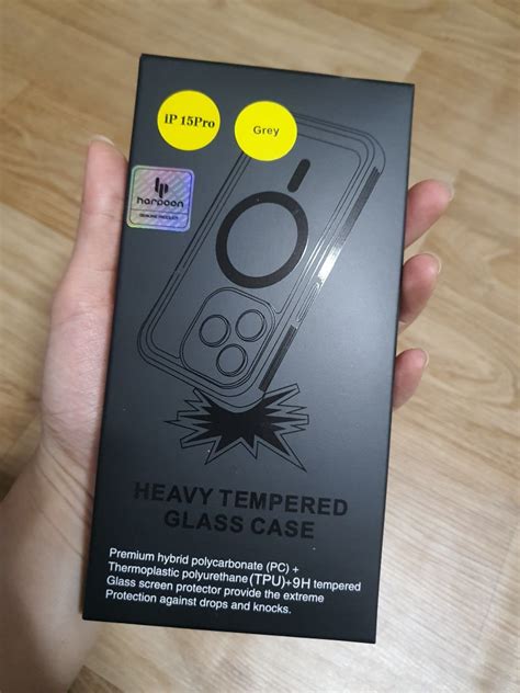 하푼케이스 아이폰 15 프로 풀커버 맥세이프 하드케이스