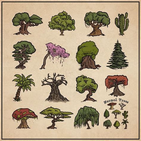 Enchant Your Fantasy Maps With Colorable World Trees Wonderdraft Assets In Fantasy Map