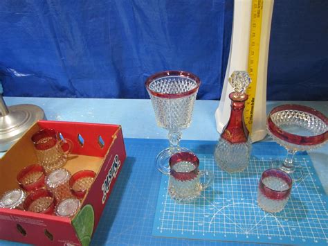 Various Ruby Glass