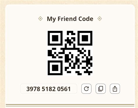 Friend Code 3978 5182 0561 R Mhnowqrcodes