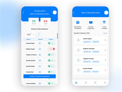 Attendance App Designs Themes Templates And Downloadable Graphic Elements On Dribbble