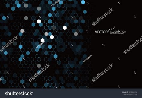 Abstract Background Molecular Structure Graphic Design Stock Vector Royalty Free