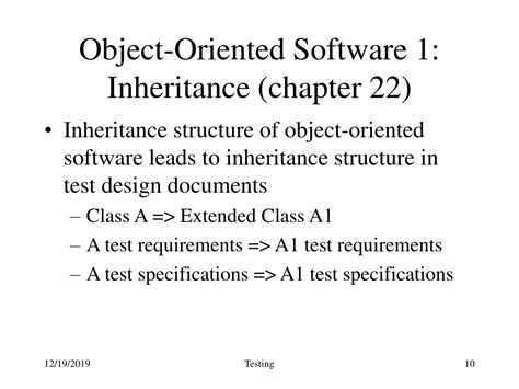Ppt Effective Testing Strategies For Object Oriented Software Development Powerpoint