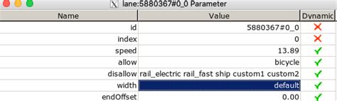 Specifying Width Of On Road Bike Lane · Issue 13012 · Eclipse Sumo