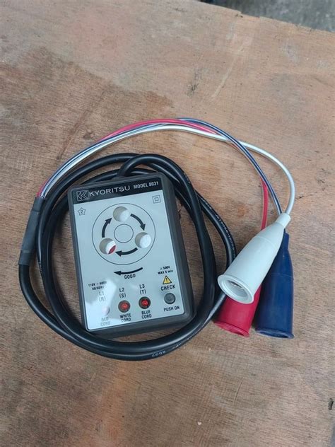 Phase Indicator With Open Phase Checker Commercial And Industrial Industrial Equipment On Carousell