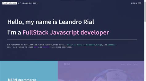 github leandro rial reactportafolio