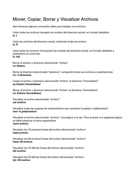 Print Comand Ubuntu Pdf Archivo De Computadora Informática