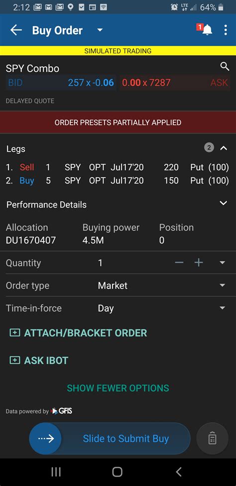 Any Idea Why This Wont Fill R Interactivebrokers