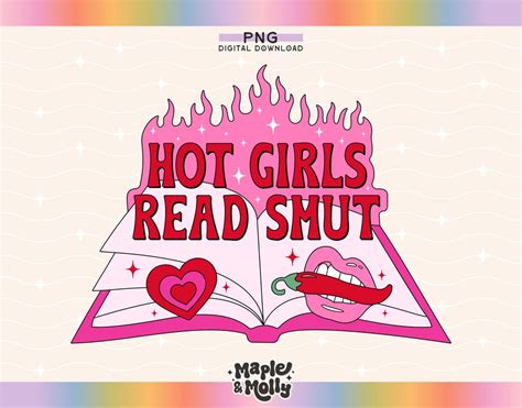 Hot Girls Read Smut Png Smut Slut Trigger Warning Dirty Spicy Book Book