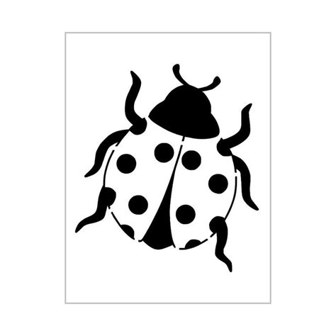 Ladybug Stencil Etsy