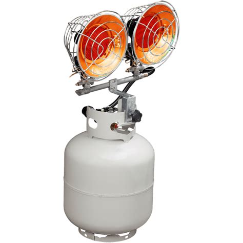 Procom Tank Top Propane Heater Double Burner 30000 Btu Model