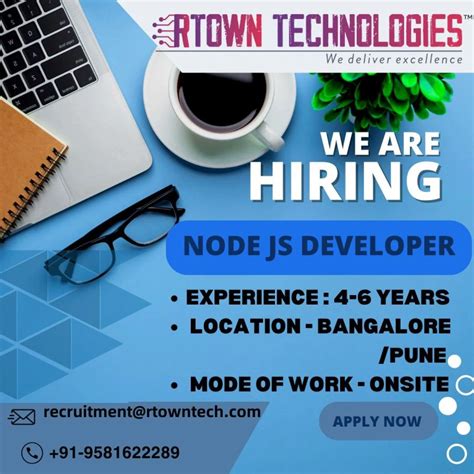 Nodejs Javascript Backenddeveloper Techjobs Hiringnow