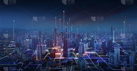 大数据连接技术概念素材 花瓣网