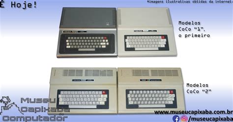 O Computador Tandy Color Computer 3 De 1986 MCC Museu Capixaba Do Computador