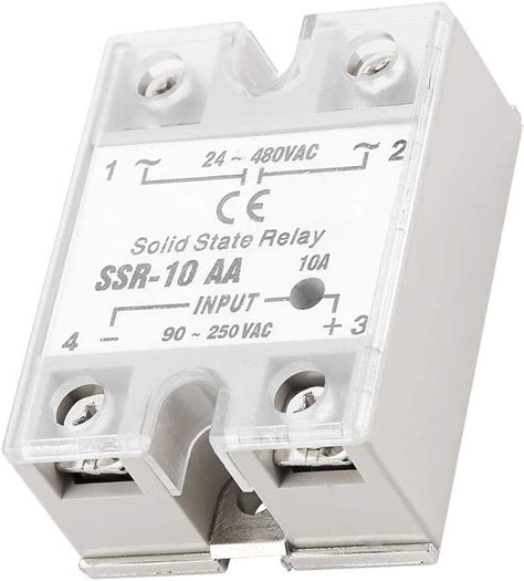 Solid State Relay 10a Single Phase Semiconductor Relay Module Ssr Industrial Automation Devices
