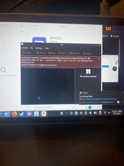 Help “insufficient Permissions” Im Trying To Open An Iso File With Ark Is There Anyway To