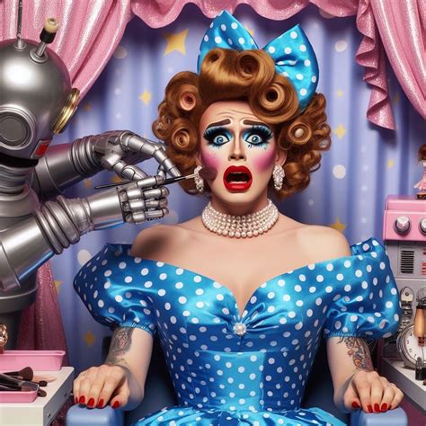 I Think This Autodresser Robot Is Malfunctioning By The Frilly Salon On Deviantart