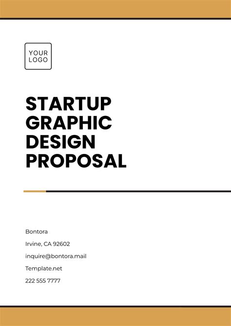 Graphic Design Proposal Template