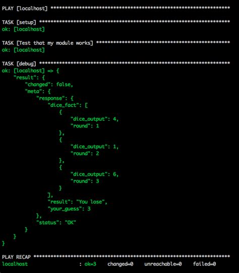 How To Build Custom Ansible Module Ru Rocker