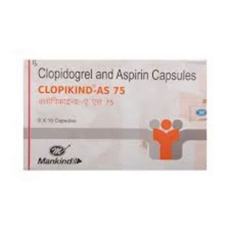 Clopikind As 75 Dosage Strength 150 Mg At ₹ 500 Box In Nagpur Id 2856043844212