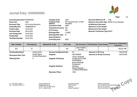 Solved Debit Note Output Pdf Corrections Sap Community