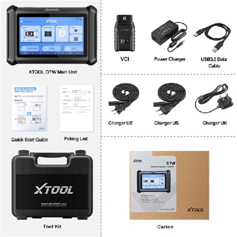 Xtool Xt70w Car Diagnostic Scan Tool Key Coding Odometer Correction — Discount Tools Nz