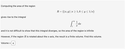 Solved Computing The Area Of The Region