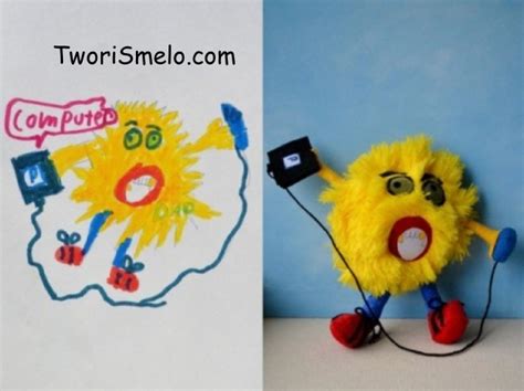 Детские рисунки идея для новой игрушки Творчество это жизнь