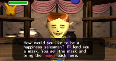 Happy Mask Salesman Ben Legend Of Zelda Majoras Mask Happy Mask