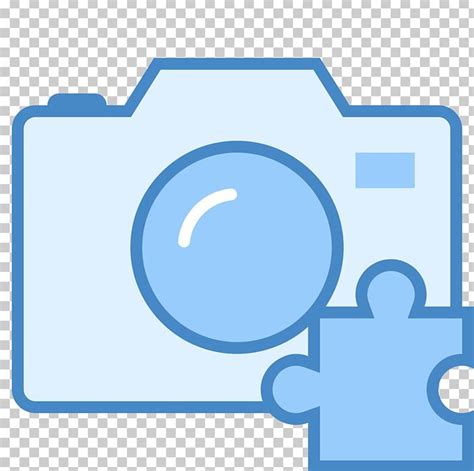 Computer Icons Camera Digital SLR PNG Clipart Area Blue Camera Camera Lens Circle Free PNG
