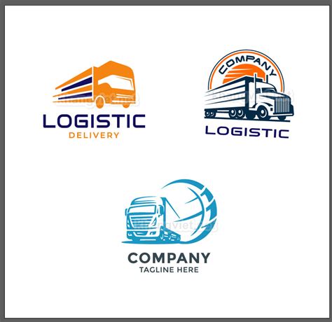Thiết kế logo cho công ty vận tải trên toàn quốc hơn 100 mẫu logo