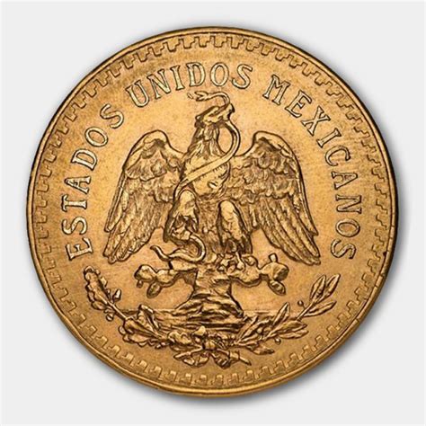 Moneda 50 Pesos Mexicanos 375 Gr Oro Puro Oro Hispánica Compra