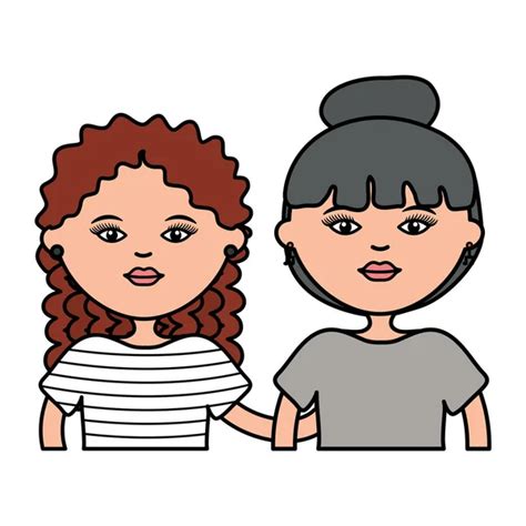 100 000 Hermanas Dibujos Animados Vector Images Depositphotos