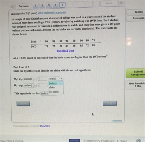 solved previous12 3 4 5 question 5 of 5 1 point view