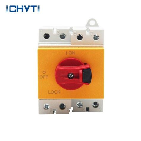 New Products 4P 32A 300V 600V 800V 1000V 1200V Solar PV DC Isolator Switch Disconnector With TUV