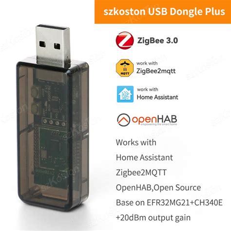 EFR MG Zigbee USB Dongle Plus Universal Open Source Zigbee Gateway Works With Home