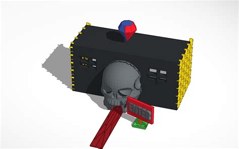 3d Design Evil House Tinkercad