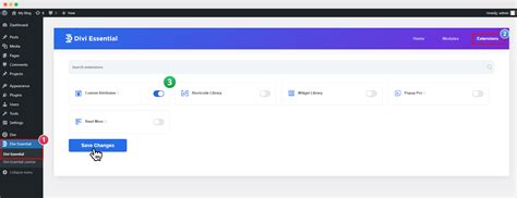 Custom Attributes Divi Essential
