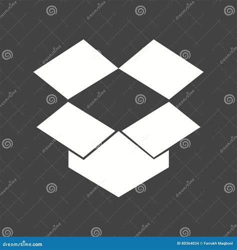 Dropbox Editorial Stock Image Illustration Of Vector 80364034