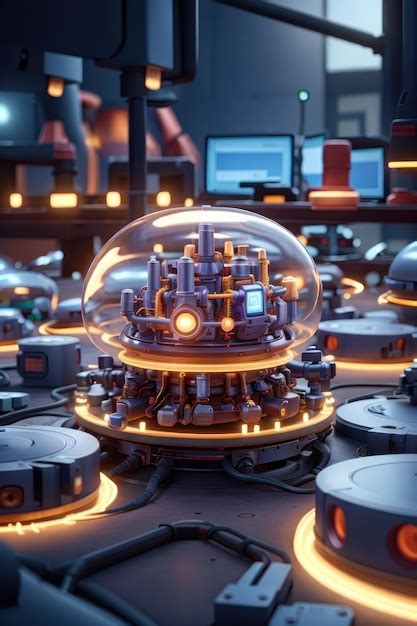 Premium Ai Image Industrial Iot And Internet Of Things Smart Automation 3d Illustration