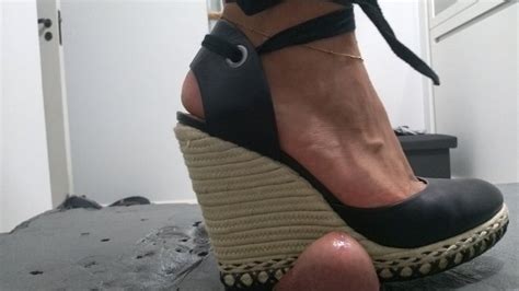 Mobile Cbt 5 Goddess Kiffa High Heels Cbt On Table Compilation 5