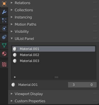 Resolved Access The Selected Element In A UI List Python Support Blender Artists Community