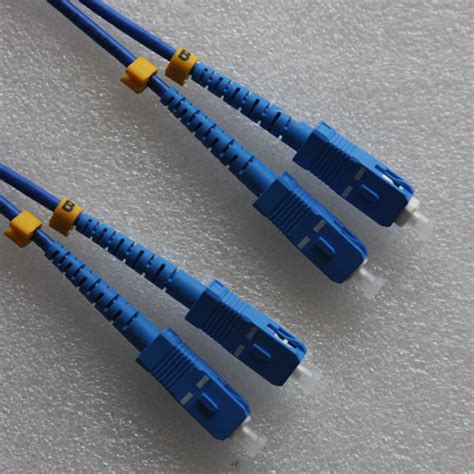 SC To SC Armored Patch Cord Singlemode Duplex M