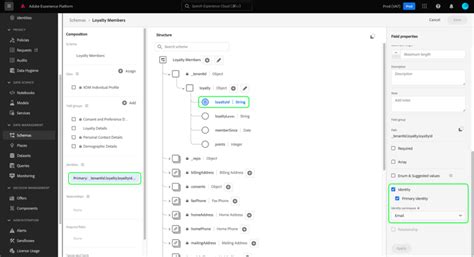 explore schema resources in the ui adobe experience platform